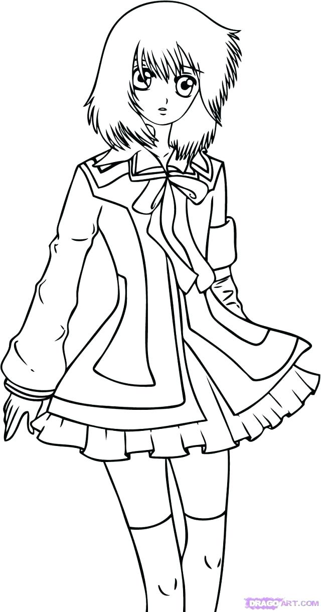 Anime Vampire Coloring Pages At Free Printable Colorings Pages To Print And Color