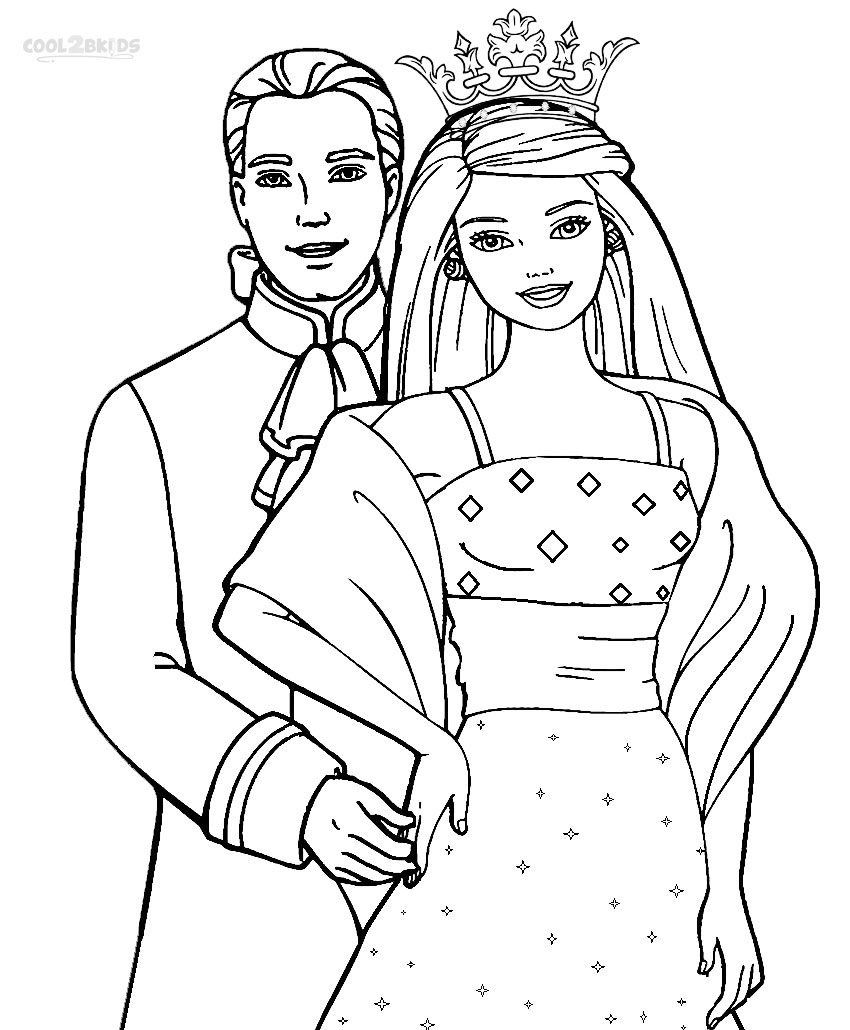 Barbie Face Coloring Pages Coloring Pages