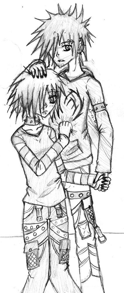 Cute Emo Coloring Pages At Free Printable Colorings Pages To Print And Color