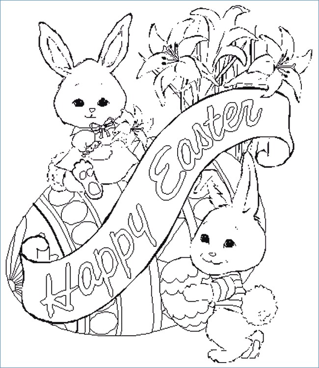 Easter Coloring Pages Pdf At GetColorings Free Printable 