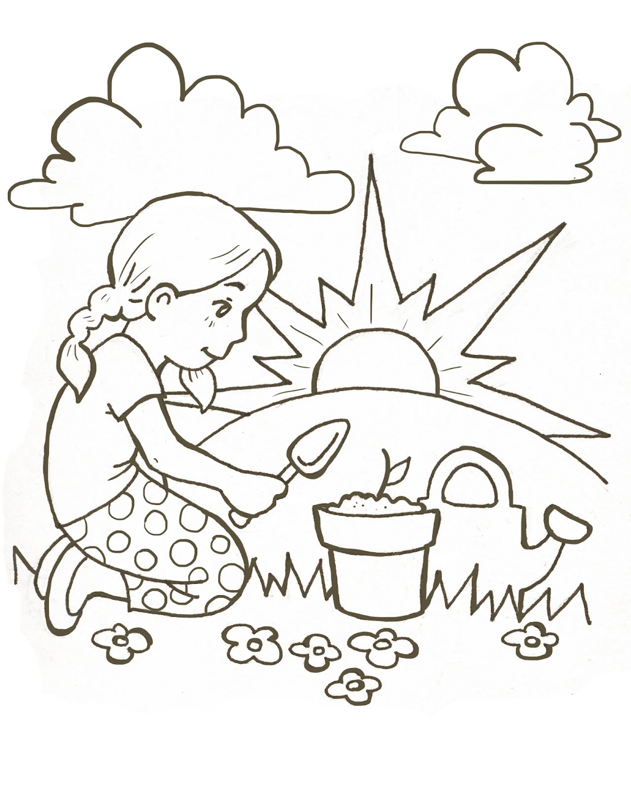 Printable Faith Coloring Pages