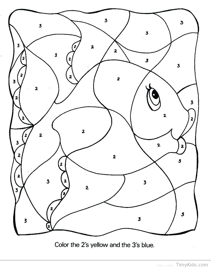 French Color By Numbers Coloring Pages At GetColorings Free