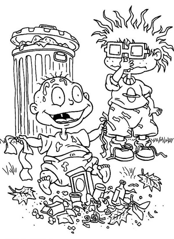 Garbage Coloring Page at GetColorings.com | Free printable colorings ... Garbage Coloring Page at GetColorings.com | Free printable colorings ...
