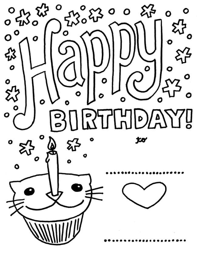 Greeting Card Coloring Pages At GetColorings Free Printable Colorings Pages To Print And Color