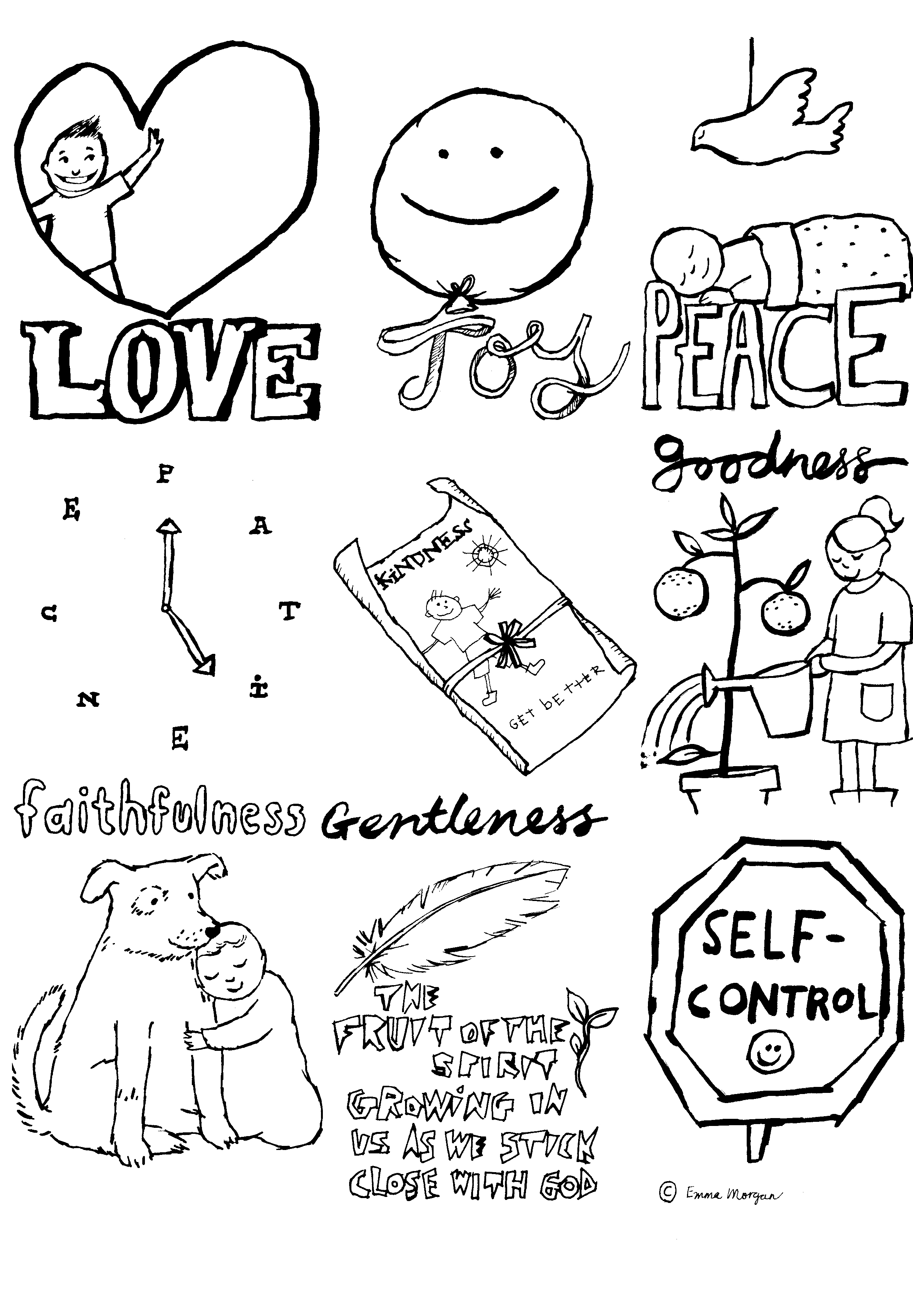 Kindness Coloring Pages Printable At GetColorings Free Printable