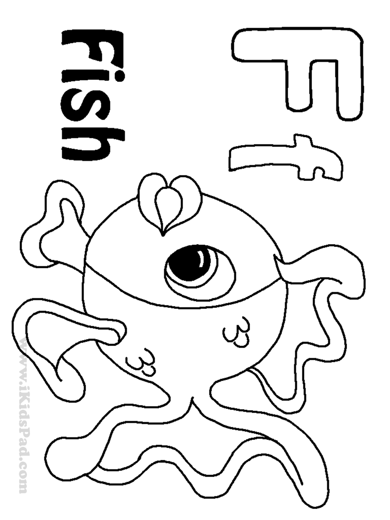 Letter F Coloring Pages For Preschoolers At GetColorings Free 