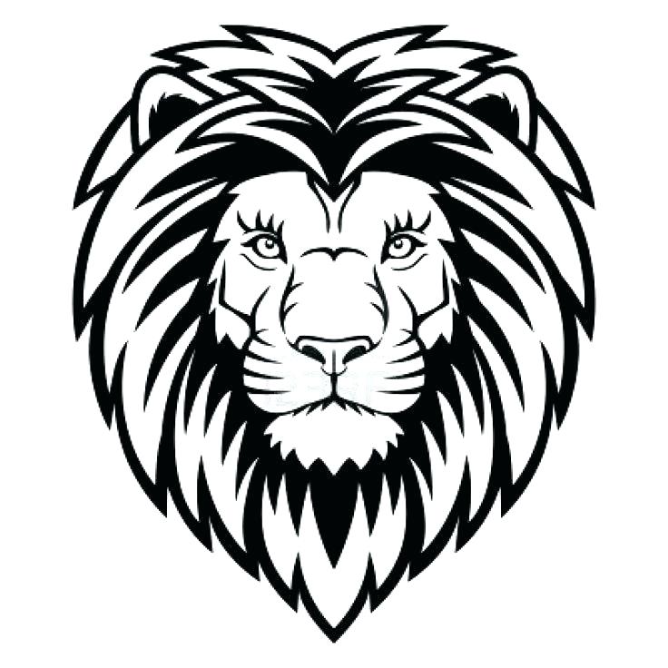 Lion Face Coloring Pages At GetColorings Free Printable Colorings 