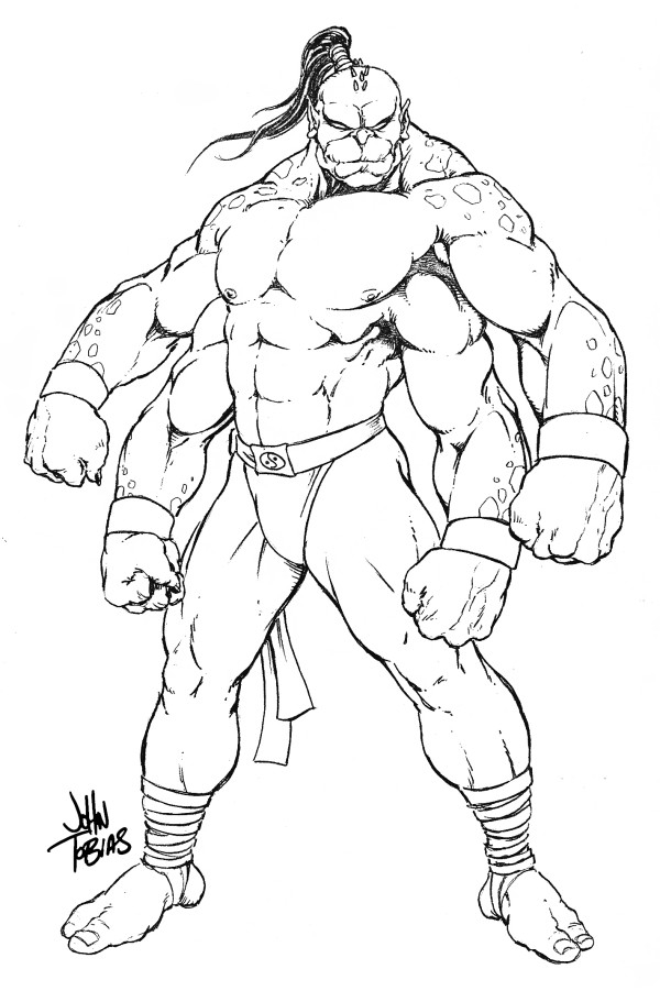 Mortal Kombat X Coloring Pages At Free Printable