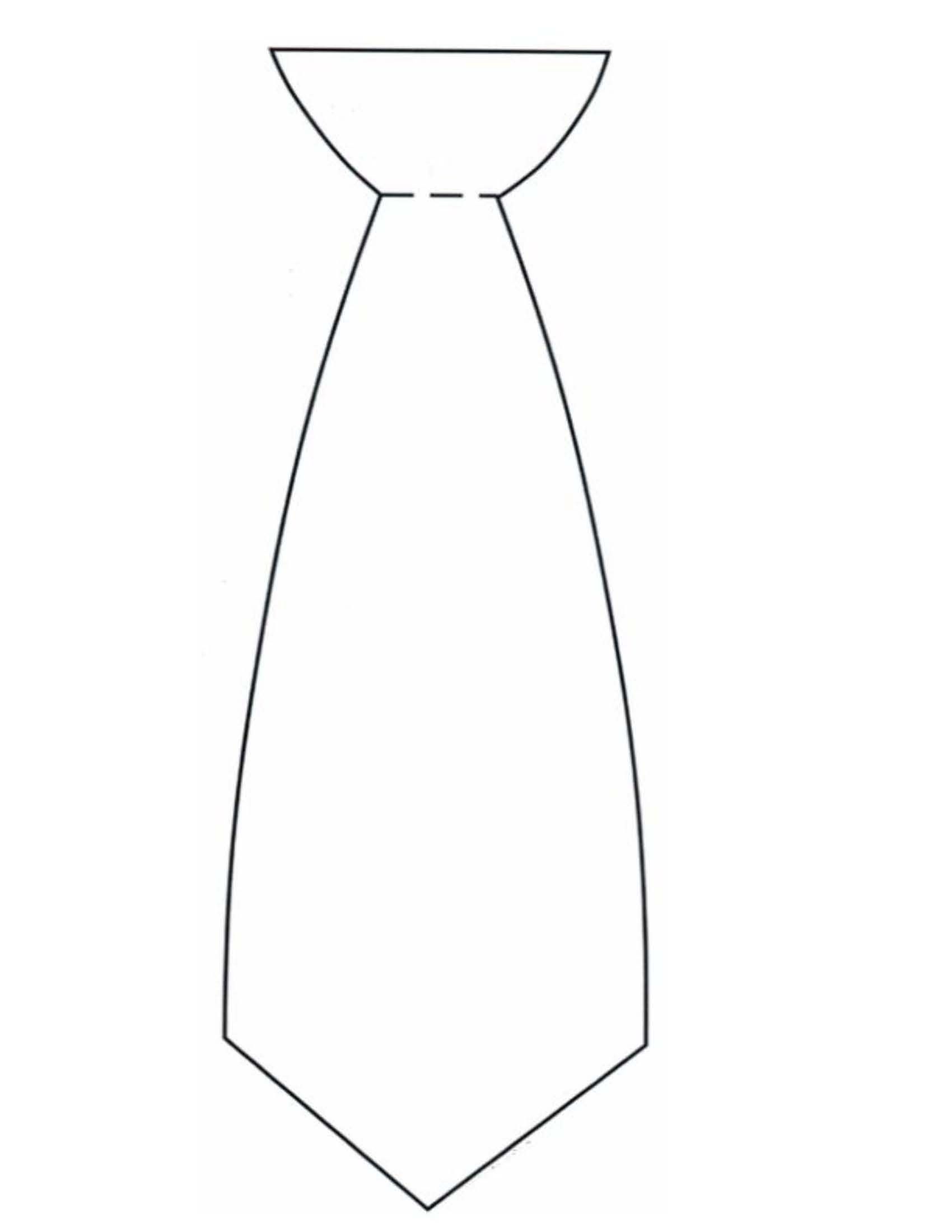 Necktie Coloring Page At GetColorings Free Printable Colorings 