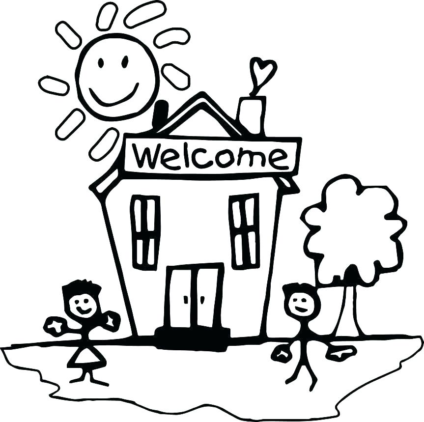 Preschool Back To School Coloring Pages At GetColorings Free