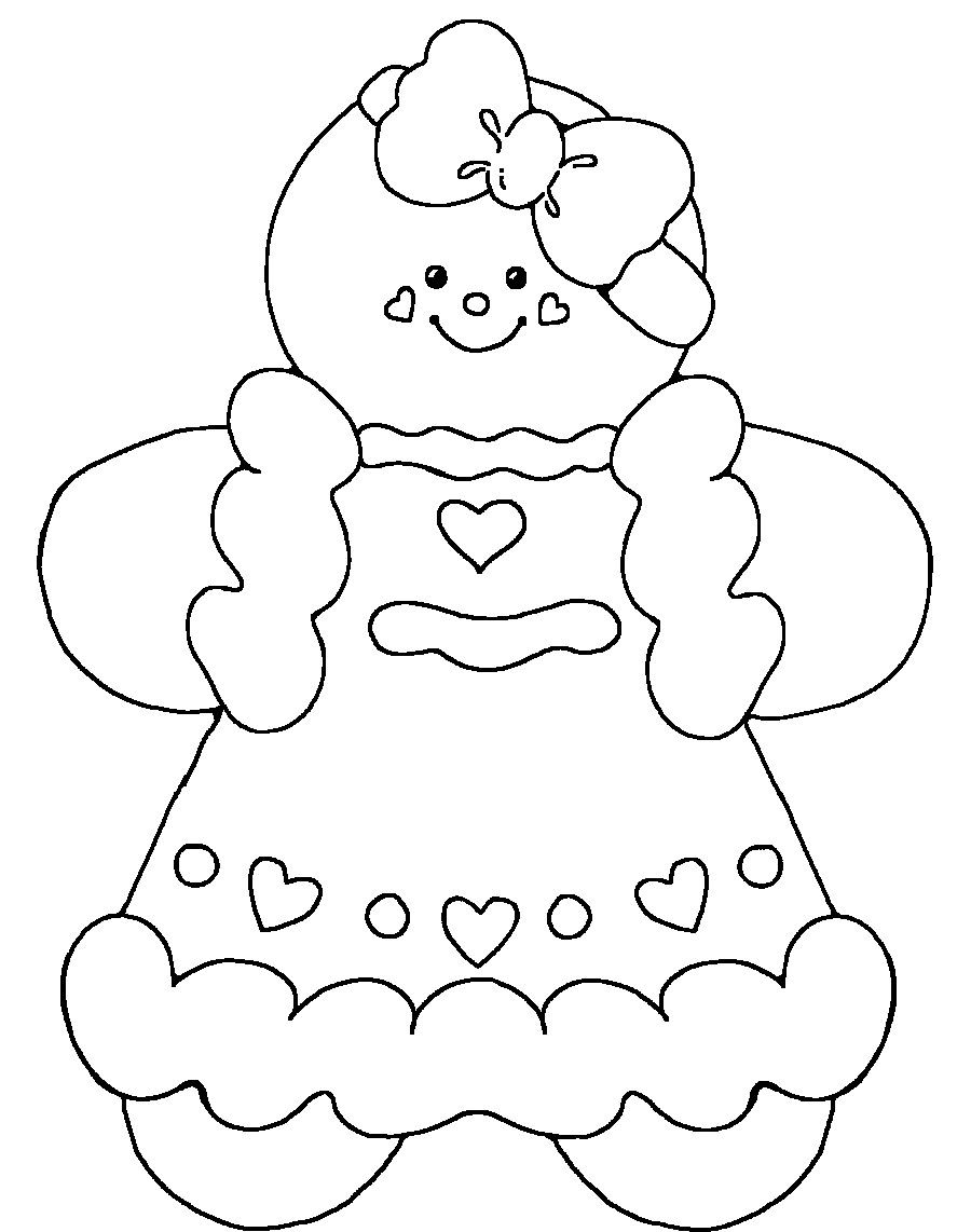 Printable Gingerbread Man Coloring Pages At GetColorings Free 