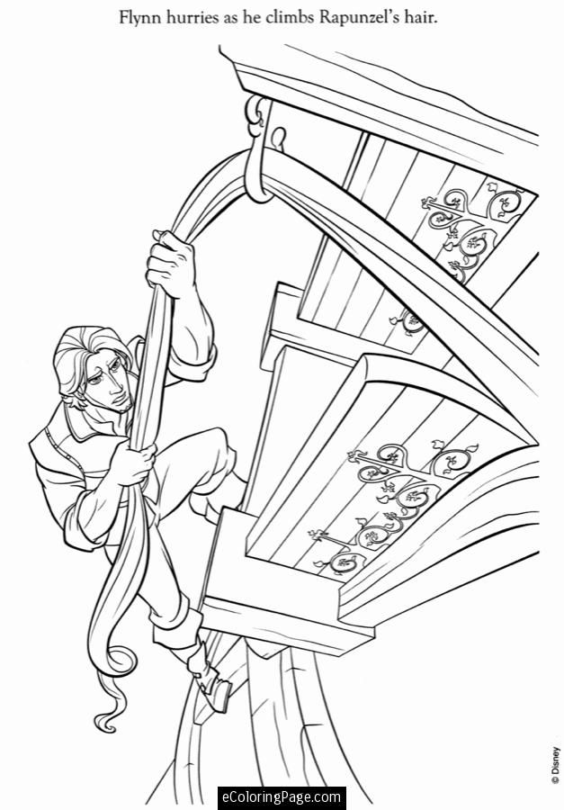 Rapunzel Tower Coloring Page At Getcolorings Free Printable 9204 The