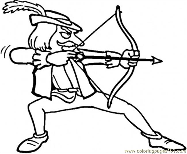 Robin Hood Coloring Pages At Getcolorings.com