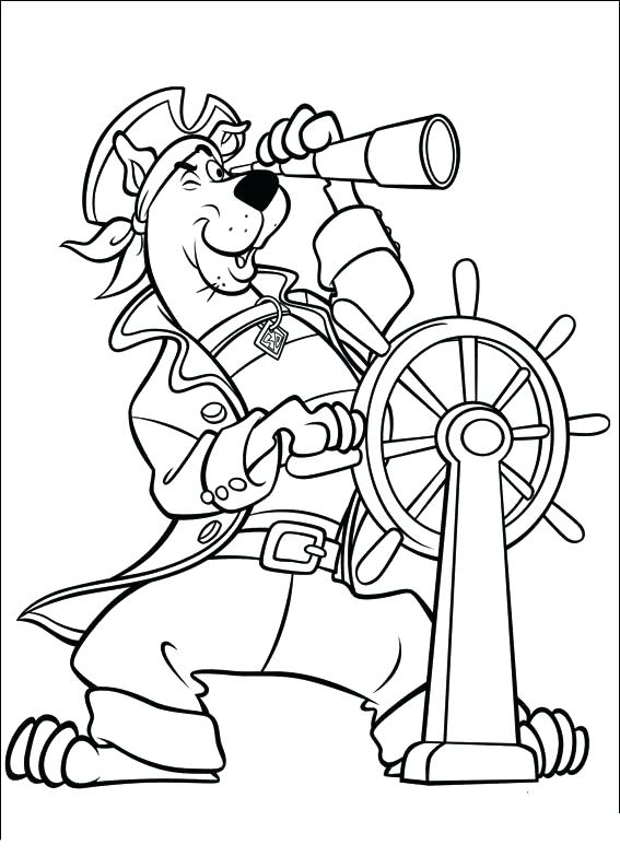 Scooby Doo Halloween Coloring Pages At Free