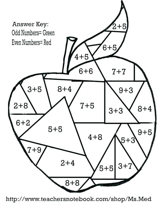 Coloring Worksheets For 2nd Graders