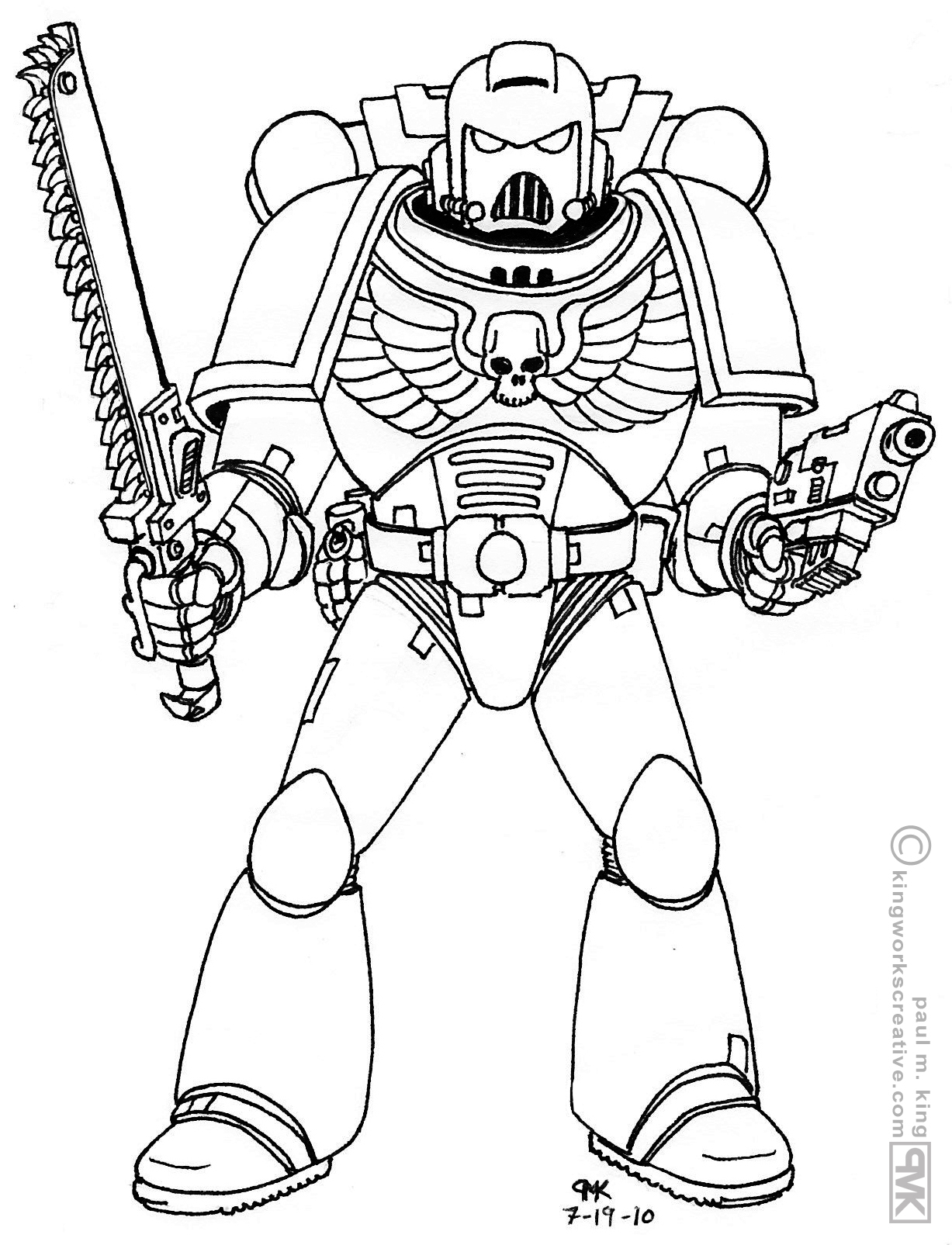 Space Marine Coloring Pages At GetColorings Free Printable Colorings Pages To Print And Color