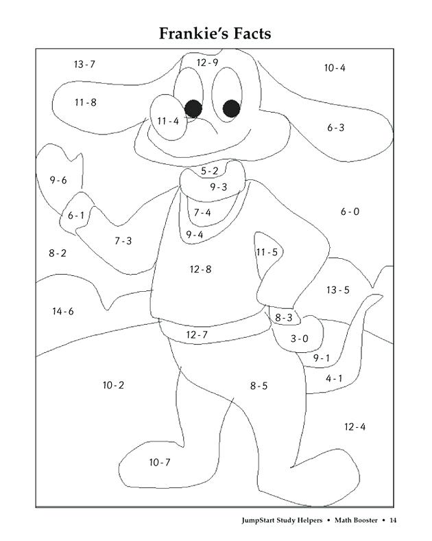 Subtraction Coloring Pages At GetColorings Free Printable