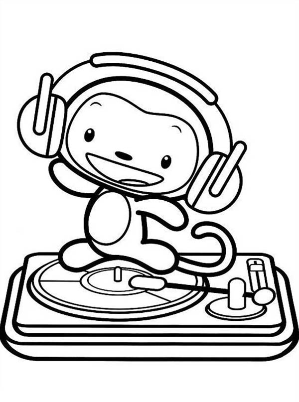 Dj Coloring Pages at GetColorings.com | Free printable colorings pages ...