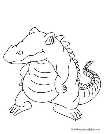 Gator Coloring Page at GetColorings.com | Free printable colorings ...