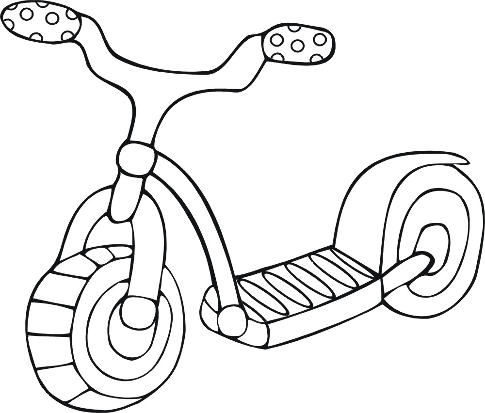 Scooter Coloring Pages at GetColorings.com | Free printable colorings ...